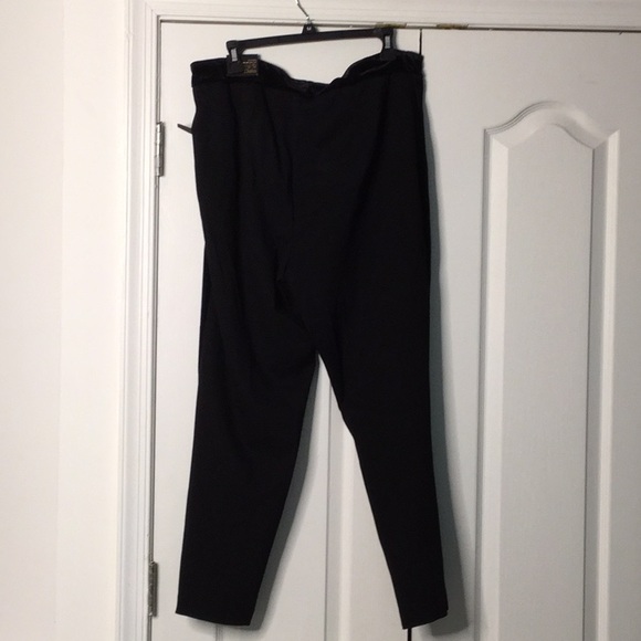 Diva | Pants & Jumpsuits | Diva 6w Black Tuxedo Velvet Insert Skinny ...